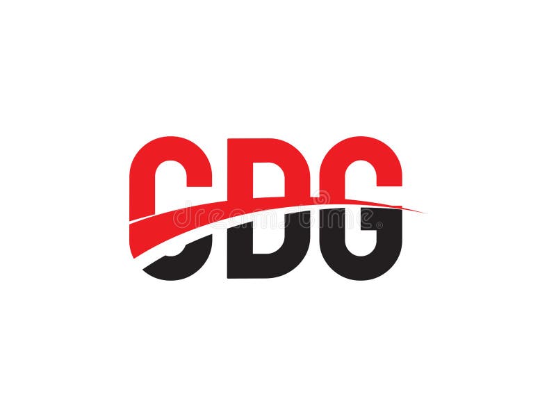 CDG Letter Initial Logo Design Vector Illustration Stock Vector ...