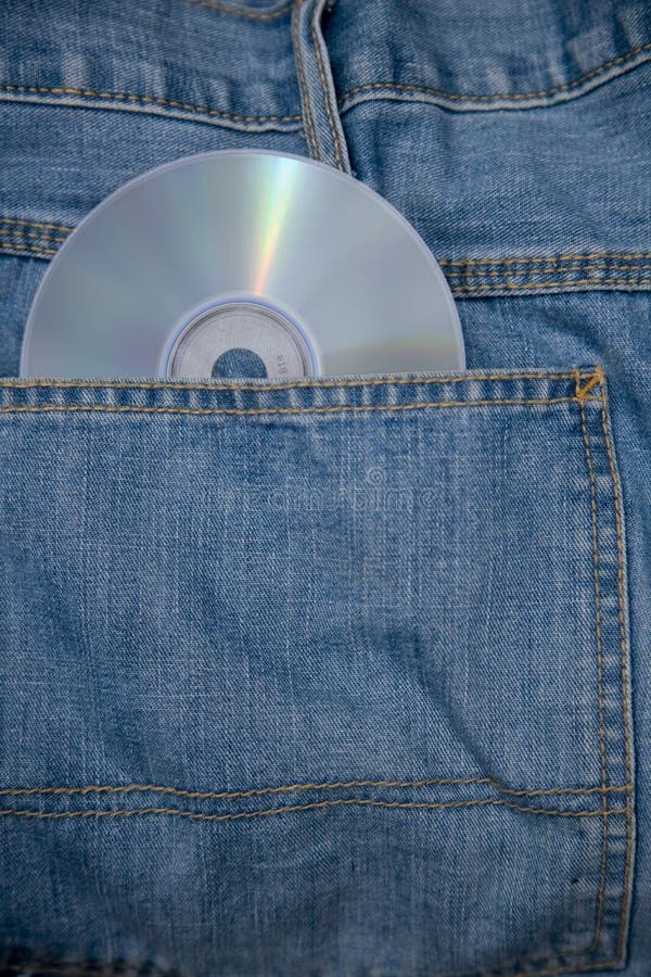 CDJeans stock photo. Image of plugs, disc, personal, player - 3095684