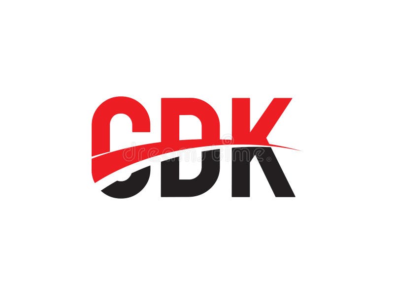 CDK Letter Initial Logo Design Vector Illustration Stock Vector ...