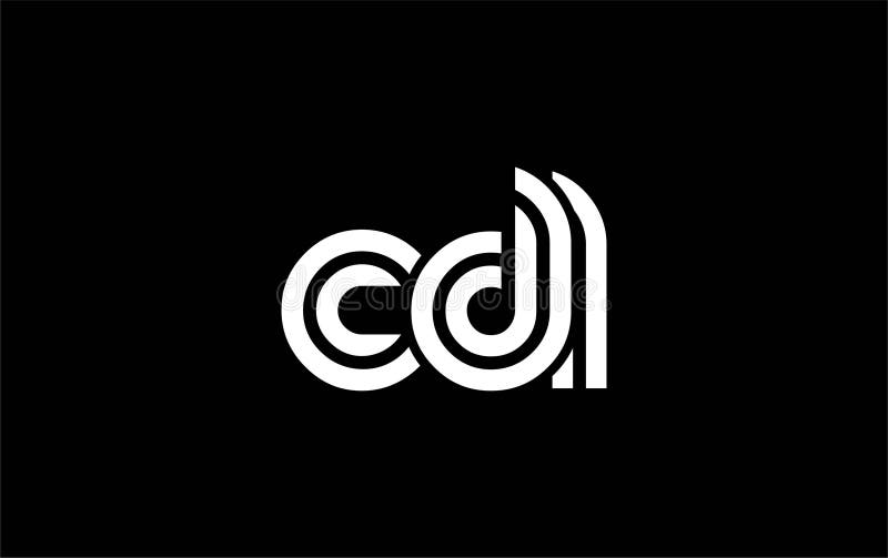 CDL Creative Unique Modern Letter Logo Design Stock Illustration ...