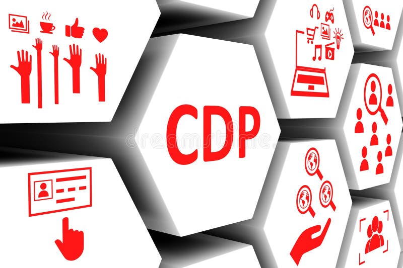 CDP Concept Cell Background 3d Stock Illustration - Illustration of ...