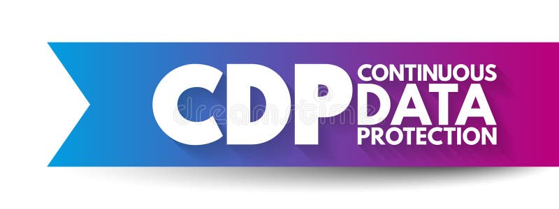 Cdp Continuous Data Protection Refers To Backup Of Computer Data By Automatically Saving A