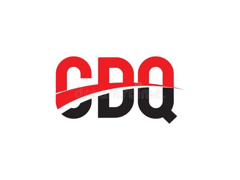 CDQ Letter Initial Logo Design Vector Illustration Stock Vector ...