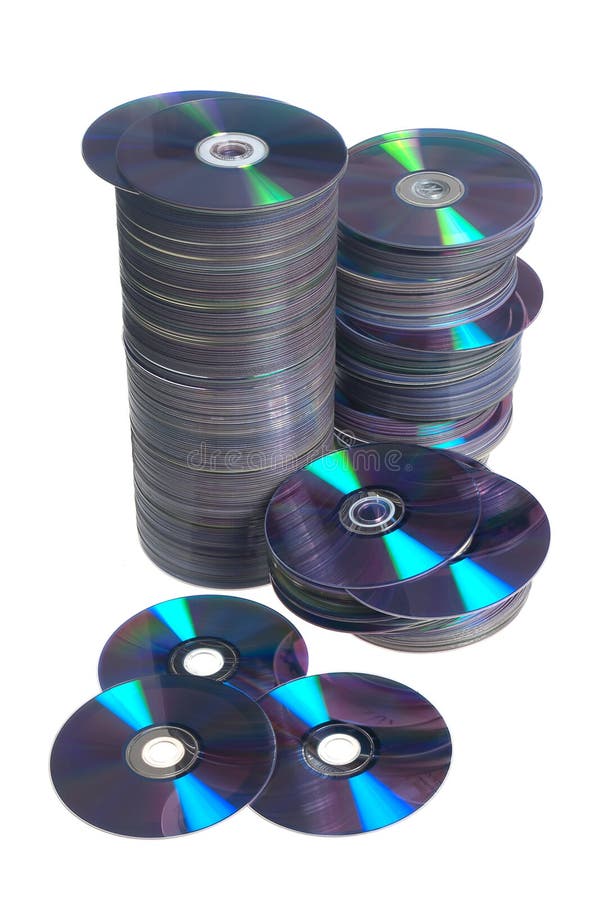 CDs imagen de archivo. Imagen de porciones, disco, redondo - 30794507