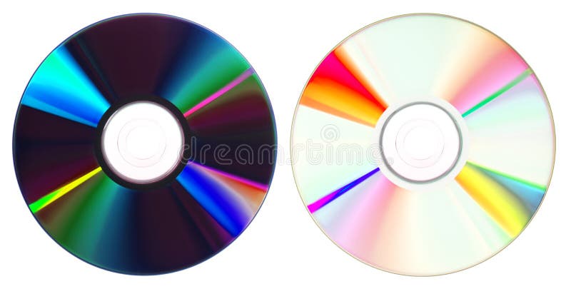 Colorful CDs/DVDs stock photo. Image of cdrom, burn, gigabyte - 10795966