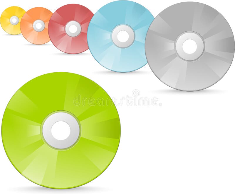Cover and dvd disk stock vector. Illustration of generated - 3006129