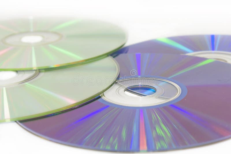 CDs and DVDs stock photo. Image of blank, computer, technology - 36284608