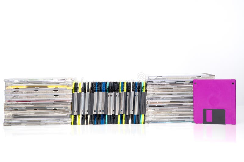 Cds and dvds stock photo. Image of advertising, media - 42328672