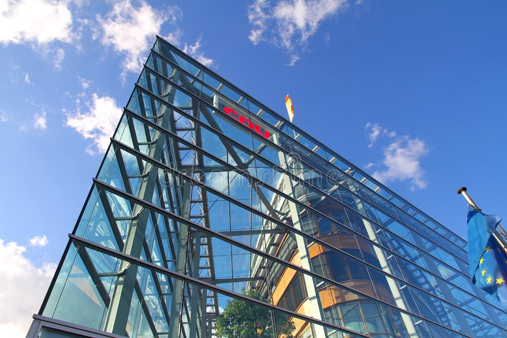 CDU Building editorial stock photo. Image of architecture - 22506333