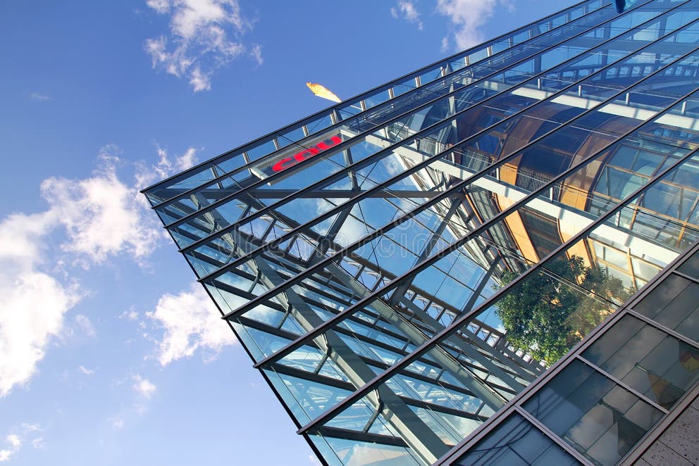 CDU Building editorial image. Image of power, political - 22506355