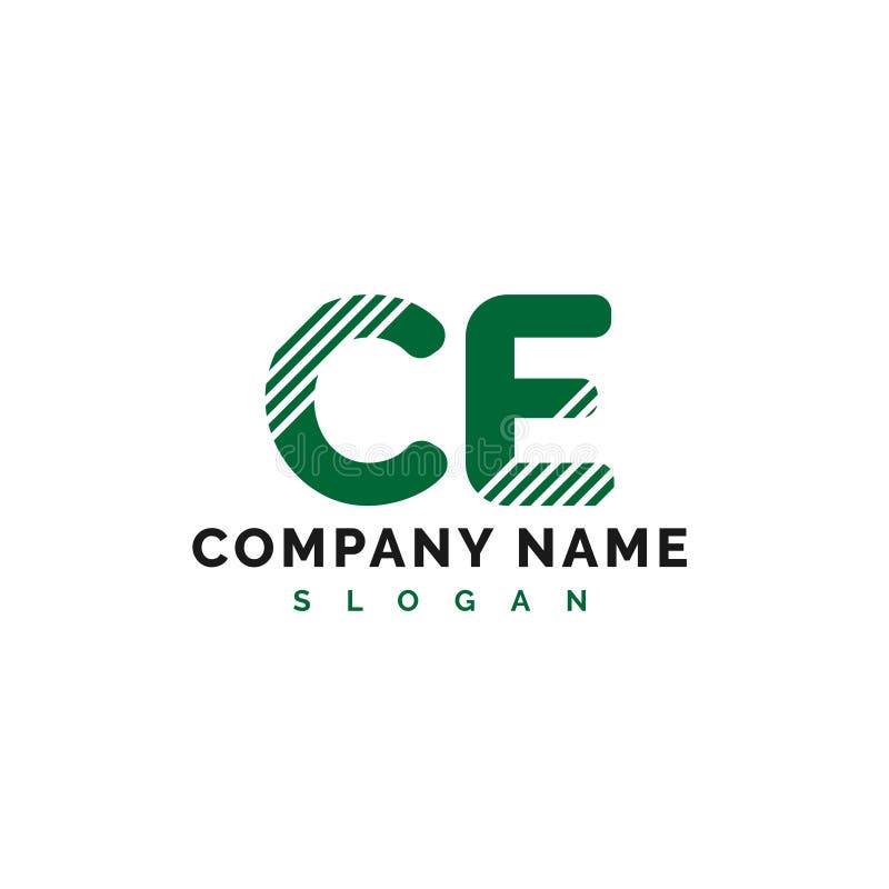 CE Letter Logo Design. CE Letter Logo Vector Illustration - Vector ...