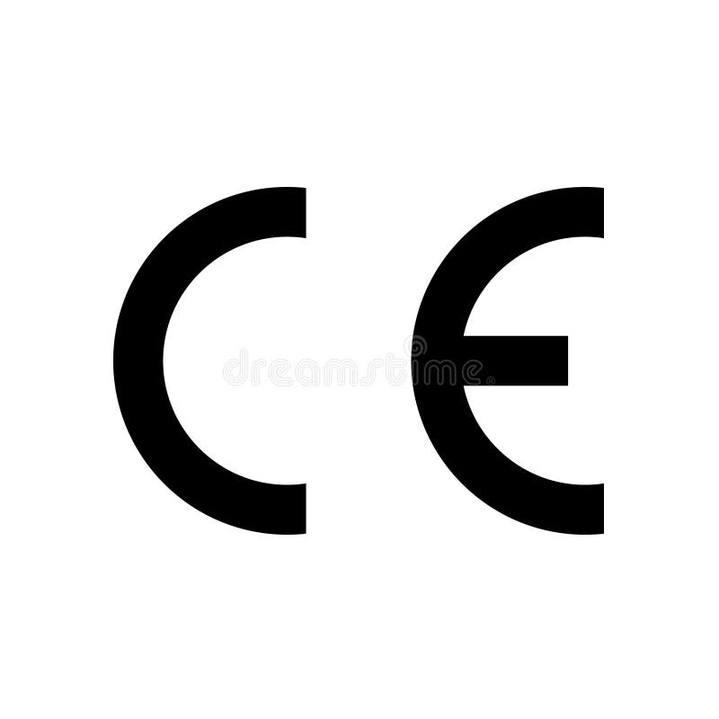 CE Mark Symbol. European Conformity Certification Stock Vector ...