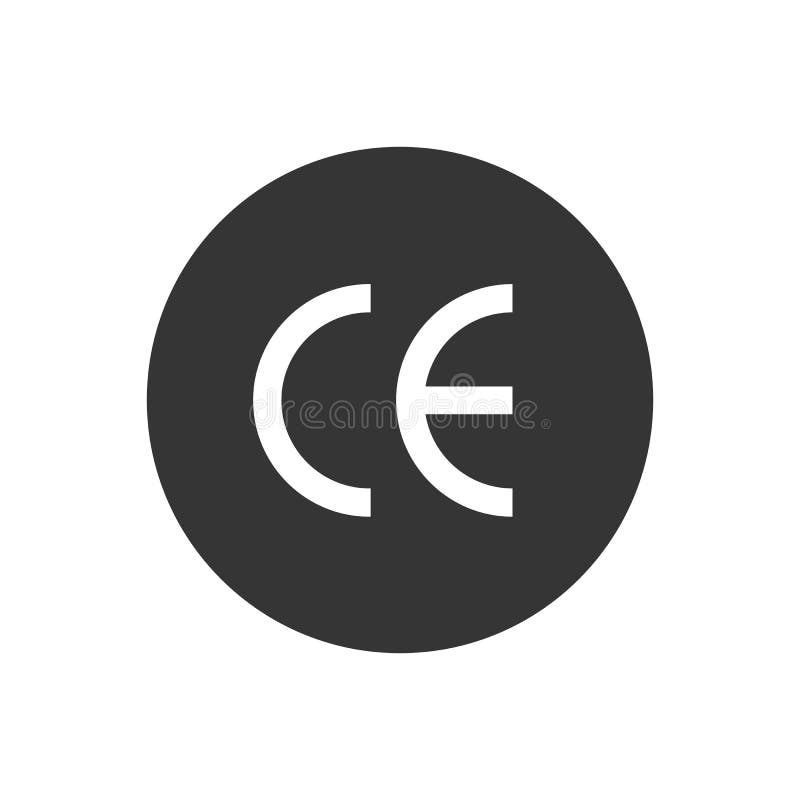 CE Mark Symbol. CE Symbol Icon. Stock Vector - Illustration of ...