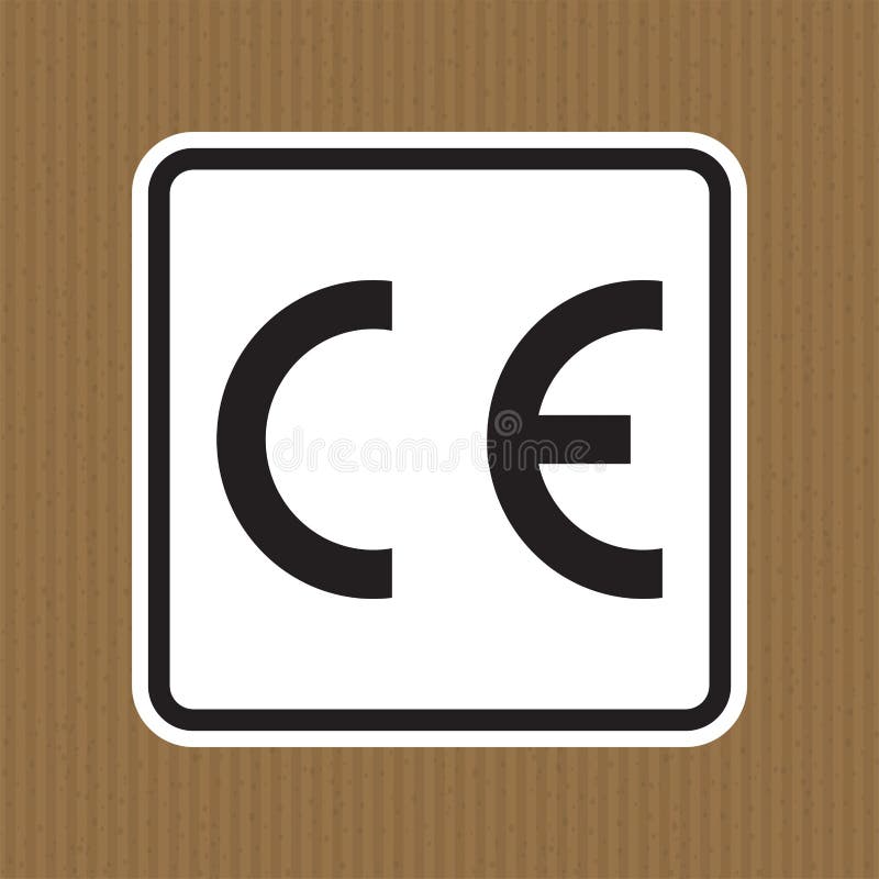 CE Mark Symbol Sign, Vector Illustration, Isolate on White Background ...