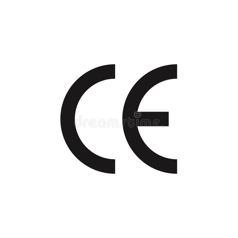 CE Mark Icon Set. CE Symbol. European Conformity Certification Mark ...