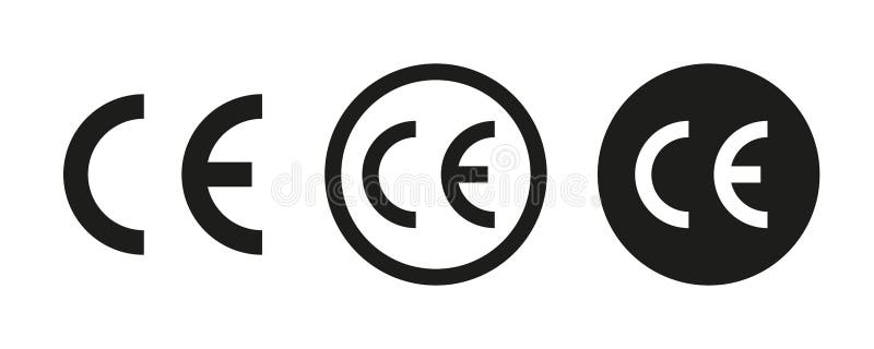 CE Vector Signs or Symbols Isolated on White Background. Vector Icon ...