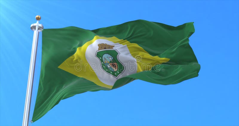 Ceara state flag, Brazil stock illustration. Illustration of american ...