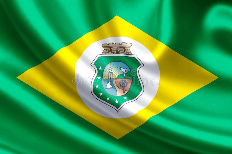 Flag of Ceara stock illustration. Illustration of national - 6645219