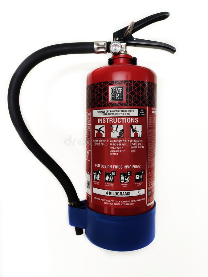 Cease Fire Extinguisher editorial photo. Image of distribution - 192936236