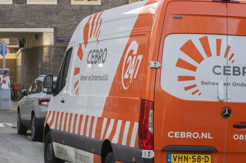 CEBRO Company Van at Amsterdam the Netherlands 10-2-2023 Editorial ...