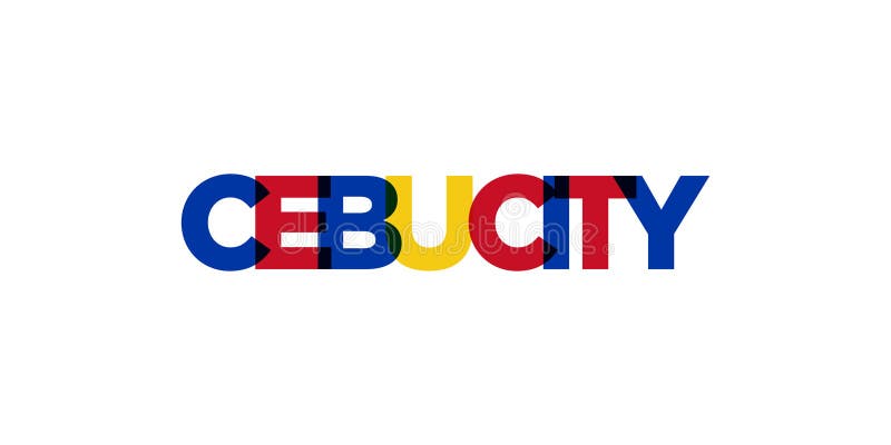 Cebu City in the Philippines Emblem. the Design Features a Geometric ...
