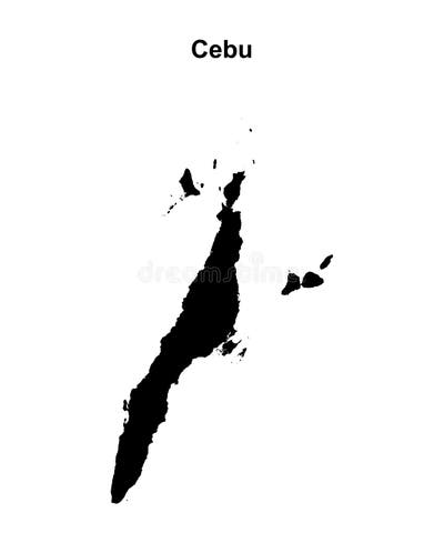 Cebu Map Stock Illustrations – 255 Cebu Map Stock Illustrations ...