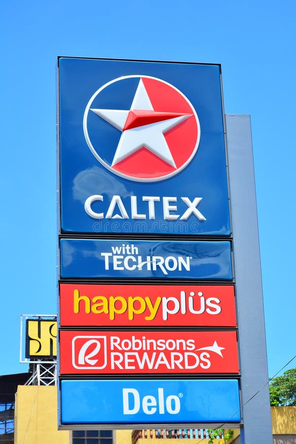 Caltex Fuel Sign in Cebu, Philippines Editorial Photo - Image of travel ...