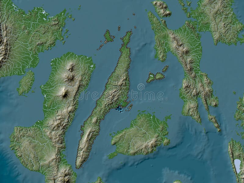 Cebu, Philippines. Wiki. No Legend Stock Illustration - Illustration of ...