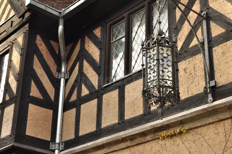 Cecilienhof Palace German Style Timber Framing Editorial Image - Image ...