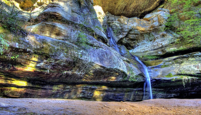 Cedar Falls Unit, Hocking Hills State Park, Ohio Stock Photo - Image of ...