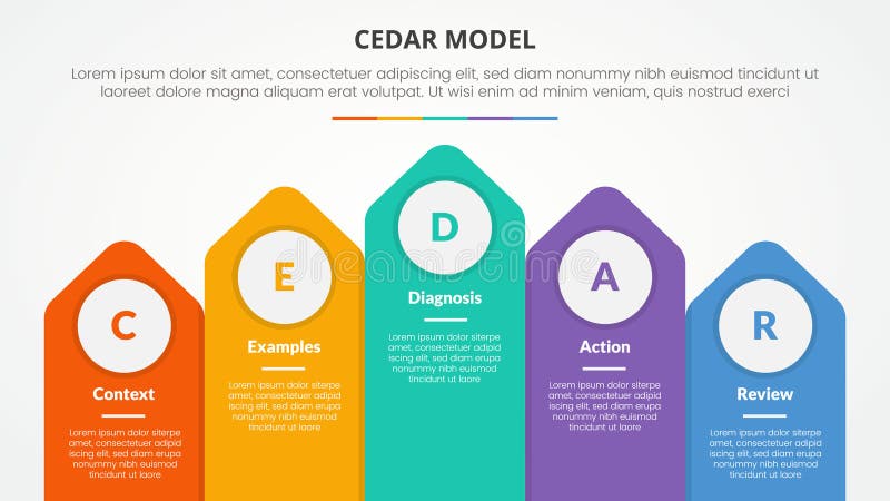 CEDAR Feedback Model Infographic Concept for Slide Presentation with ...