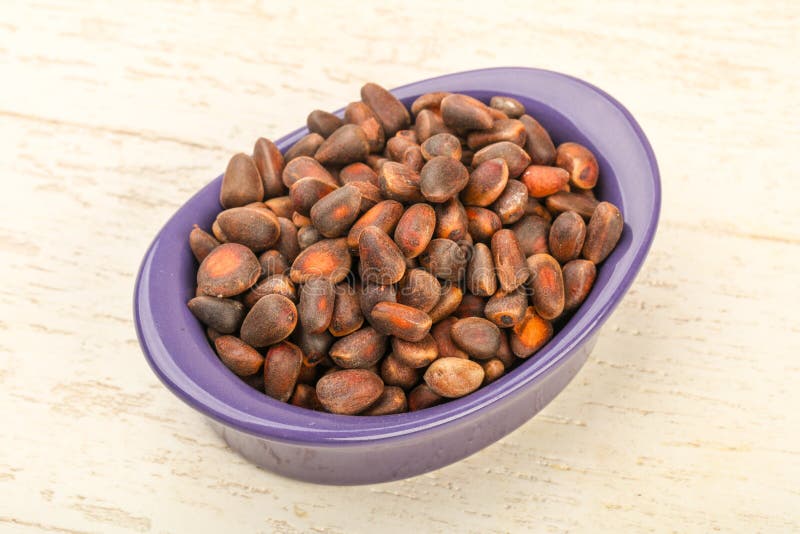 Cedar nuts stock photo. Image of seed, healthy, pine - 112808586