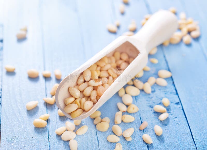 Cedar nuts stock photo. Image of nuts, glass, open, pine - 40148492