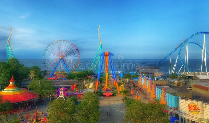 Cedar Point mill, Kansas stock photo. Image of mill, architecture ...