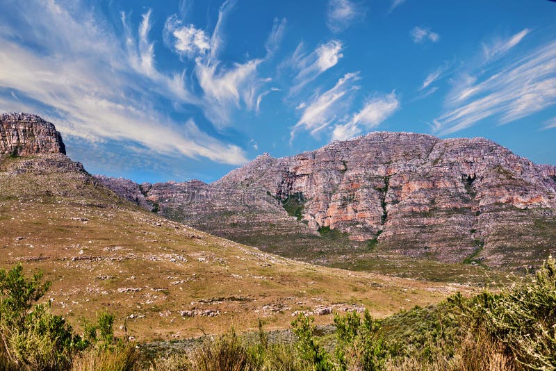 Cedarberg Wilderness Area - South Africa Stock Image - Image of ...