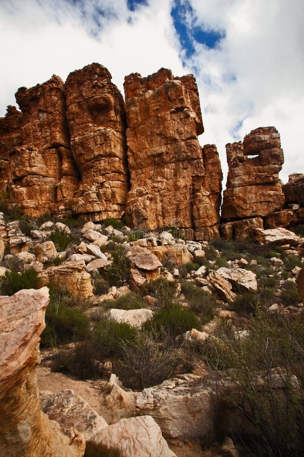Cederberg Mountain Wilderness Area Scene 12882 Stock Image - Image of ...