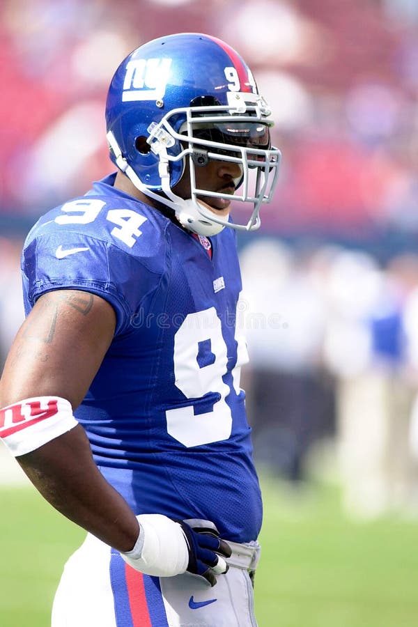 Cedric Jones, New York Giants Imagen de archivo editorial - Imagen de ...
