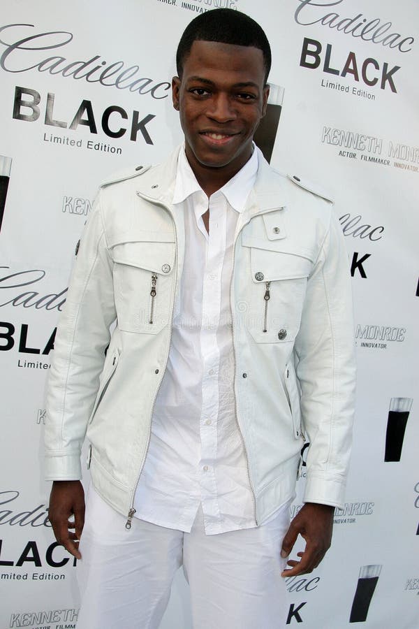 Cedric Sanders, Kenneth Monroe Imagen editorial - Imagen de estilo ...