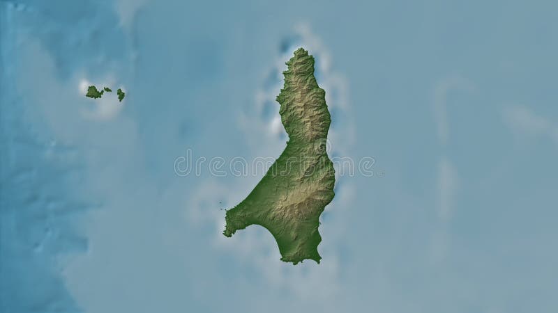 Cedros Island. Mexico. Physical Stock Illustration - Illustration of ...