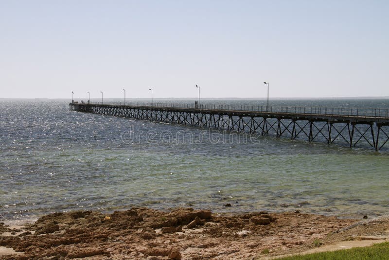 Ceduna jetty stock photo. Image of ocean, jetty, travel - 36742300