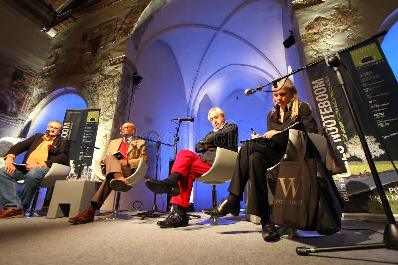 Cees Nooteboom, writer editorial stock photo. Image of debate - 18949778
