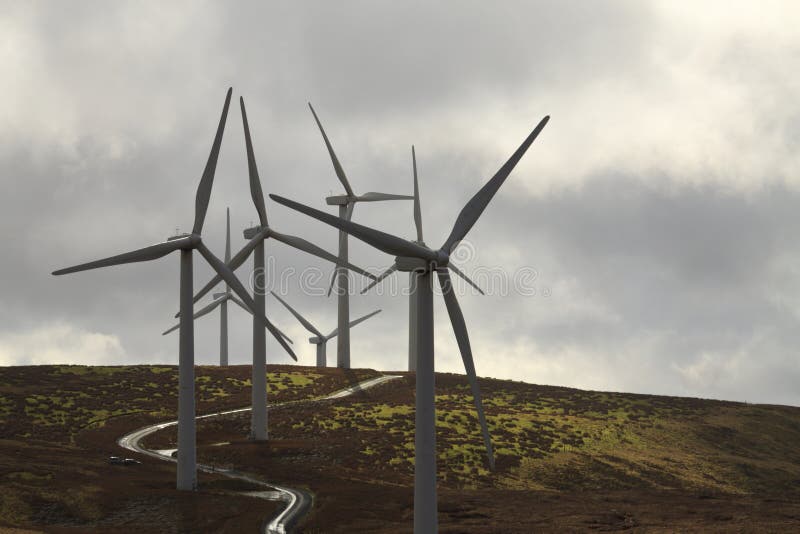 Cefn Croes Windfarm stock photo. Image of great, generator - 84616436