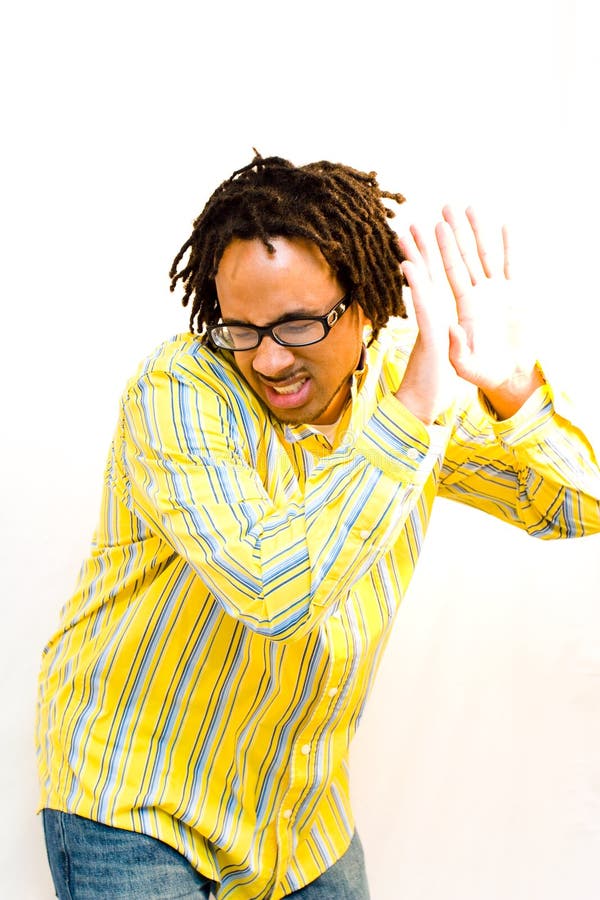 Cegado por la luz imagen de archivo. Imagen de rayado - 14452457