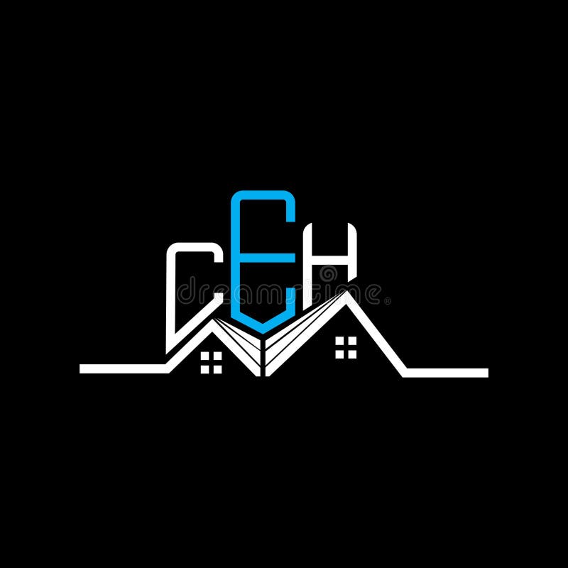CEH Real State Logo Design, CEH Simple and Modern Logo. Stock Vector ...