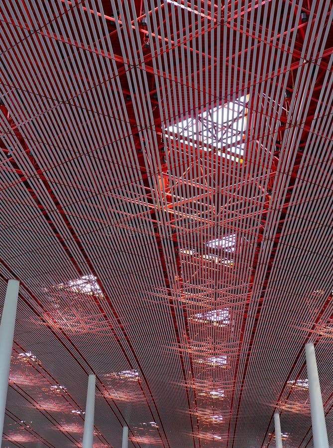 Ceiling stock image. Image of airport, architecture, endless - 23378323