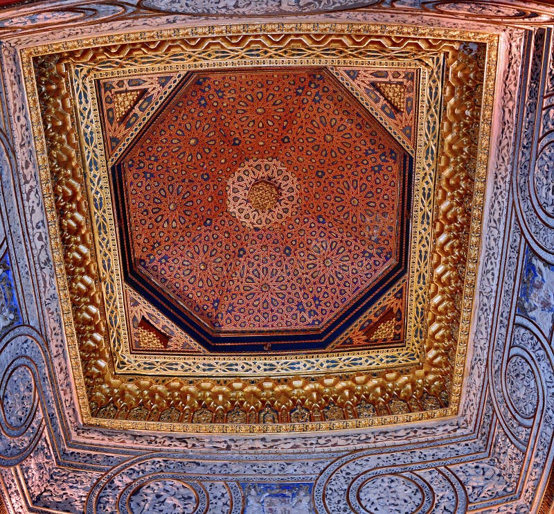 Ceiling Castle stock image. Image of travel, background - 101715831