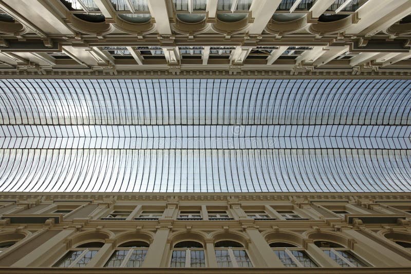 Ceiling Architectural Details Stock Image - Image of ceiling, glass ...