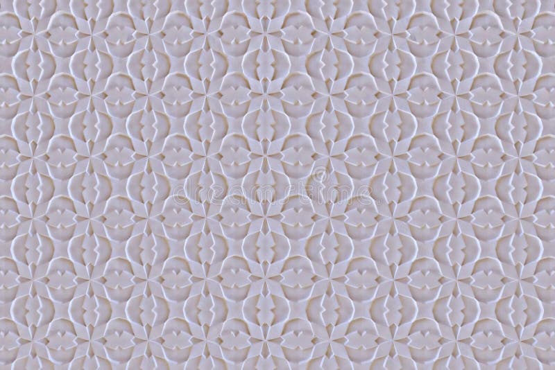 Ceiling Background with Arabic Style Pattern. Geometric Texture of ...