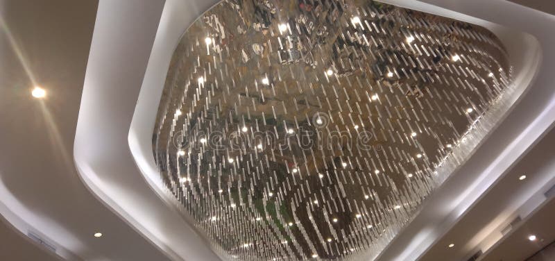 The ceiling of a ballroom stock image. Image of ballroom - 263097319