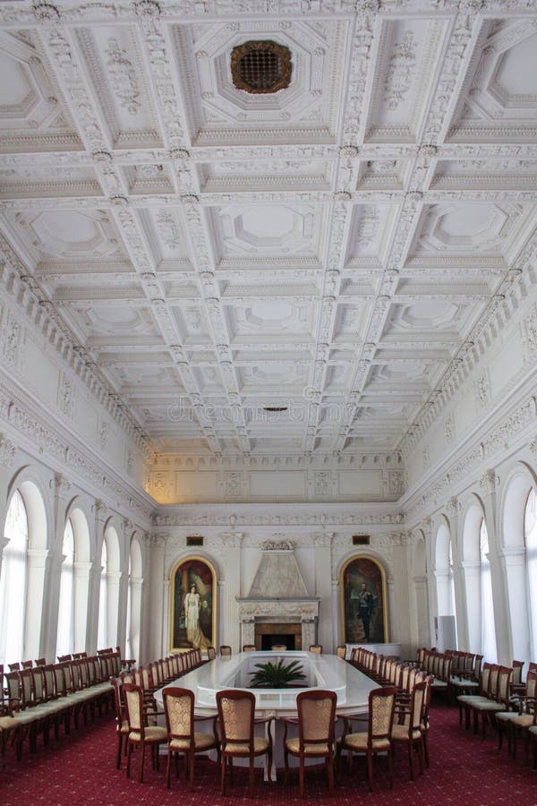 The Ceiling of the Big Hall. Editorial Image - Image of room, tourism ...